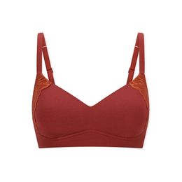 Schiesser Bra ' Unique Premium ' female Brown, Orange, Red size 95