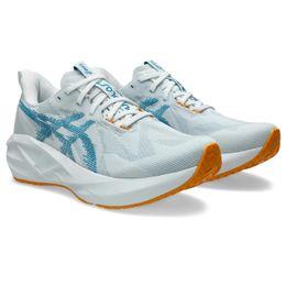 asics Damen Laufschuh "NOVABLAST 5", Gr. 46arctic blau, aegean blau, Synthetik, Schuhe, mit Engineered Jacquard Mesh-Obermaterial, mit FF BLAST MAX