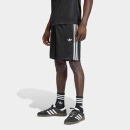 Shorts adidas originals "LOCKER EINGEARBEITETE 3-STREIFEN", Herren, Gr. L, N-Gr, schwarz, Obermaterial: 100% Polyester, Hosen Shorts