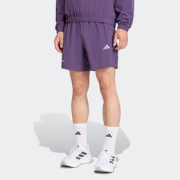 Shorts adidas Performance "TRAINING ESSENTIALS HOLIDAY PACK", Herren, Gr. M, L&auml;nge 7, aurora plum, innenbeinl&auml;nge ca. 18 cm, Obermaterial: 87% Polyester, 13% Elasthan, Hosen Shorts, f&uuml;r Fitness und Training, mit Metallic-Optik, schnelltrocknend