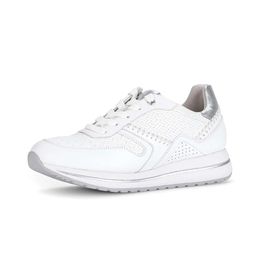 Sneaker Gabor "Sneaker low", Herren, Gr. 35, wei&szlig;, Schuhe Sneaker