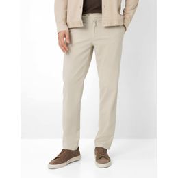 Chinohose Brax "Style EVEREST", Herren, Gr. 24, Normalgr&ouml;&szlig;en, beige, Web, 78% Baumwolle, 18% Lyocell, 4% Elasthan, Hosen Chinohose