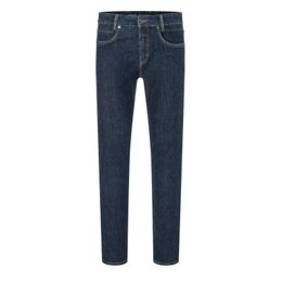 Slim-fit-Jeans MAC "Arne-Pipe light", Herren, Gr. 33, L&auml;nge 34, tiefblau od schwarz, Denim/Jeans, Obermaterial: 88% Baumwolle, 9% Elastomultiester, 3% Elasthan, figurbetont kn&ouml;chellang, Jeans Slim-fit-Jeans, schmaler figurbetonender Schnitt