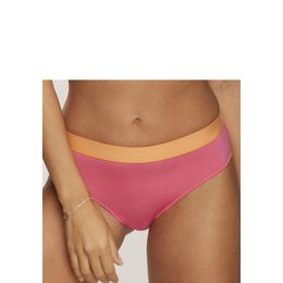 Panty s.Oliver "Clemence", Damen, Gr. 32/34, orange (koralle), Spitze, Obermaterial: 86% Polyamid, 14% Elasthan, Unterhosen Panty, hinten mit sch&ouml;ner, graphischer Spitze