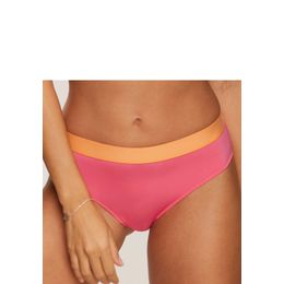 Panty s.Oliver "Clemence", Damen, Gr. 36/38, orange (koralle), Spitze, Obermaterial: 86% Polyamid, 14% Elasthan, Unterhosen Panty, hinten mit sch&ouml;ner, graphischer Spitze