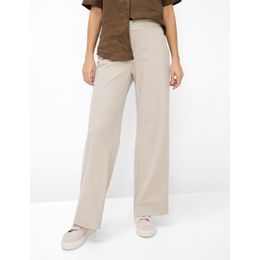 5-Pocket-Hose Brax "Style MAINE", Damen, Gr. 44K (22), Kurzgr&ouml;&szlig;en, beige, 68% Polyamid, 32% Elasthan, Hosen 5-Pocket-Hose