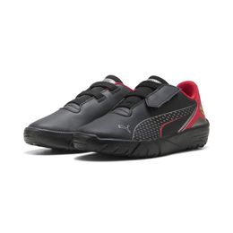 Sneaker Puma "Scuderia Ferrari HP Drift Cat 11 Sneakers Kinder", Kinder, Gr. 28.5, schwarz, Obermaterial: Textil, Synthetik. Futter: Textil. Innensohle: Textil. Laufsohle: Gummi, Schuhe Sneaker