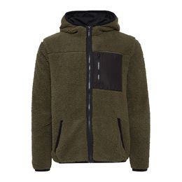 !Solid Fleece Jacket 'Luka' male Green size XXXL