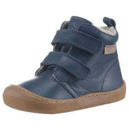 Lauflernschuh Naturino "WIGGHI VL", Baby, Gr. 32, blau (navy), Nappaleder, Schuhe Lauflernschuh, Barfu&szlig;schuh mit Warmfutter, Gr&ouml;&szlig;enschablone zum Download