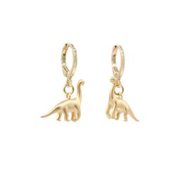 Fr&auml;ulein Wunder Fr&auml;ulein Wunder Earrings 'Brachiosaurus' female Gold size One Size