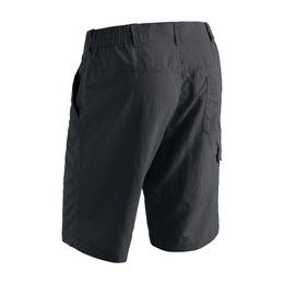 Funktionsshorts Maier Sports "Main", Herren, Gr. 62, Normalgr&ouml;&szlig;en, schwarz, 100% Polyamid, Hosen, Herren Shorts, kurze Outdoor-Hose, Bermuda mit 4 Taschen, Regular Fit