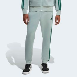 Sporthose adidas Sportswear "M 3S FL TC PT", Herren, Gr. M, N-Gr, wonder sage, collegiate gr&uuml;n, normal, gr., Obermaterial: 55% Baumwolle, 36% Polyester, 9% Viskose, Hosen Sporthose