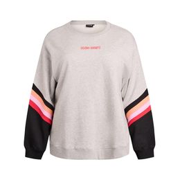 Active By Zizzi Sweatshirt 'ANJI' female Grey size S