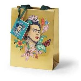 Geschenktasche Frida Kahlo "Golden Frida", midi