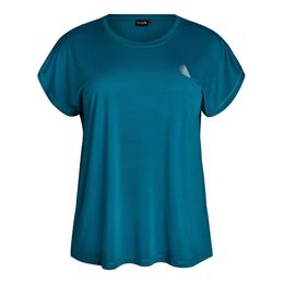 ZIZZI Performance Shirt 'ABASIC' female Blue size S