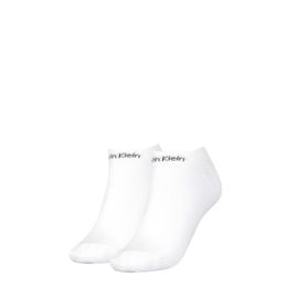 Sneakersocken Calvin Klein Jeans "CK WOMEN SNEAKER 2P GRIPPER", Damen, wei&szlig;, Materialmix, normal, Socken Sneakersocken, Coolmax-Garn, feuchtigkeitsregulierend, Anti-Slip-Ferse
