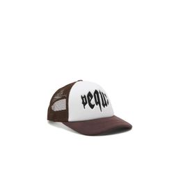 PEQUS Herren Trucker Cap "PEQUS PEQUS Mythic Logo Cap"braun, 100% Kunststoff, Caps