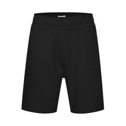 !Solid Sweatshorts SOLID "Sweatshorts SDHansi", Herren, Gr. L, N-Gr, schwarz (true schwarz), Obermaterial: 60% Baumwolle CO. 40% Polyester PES., Hosen Sweatshorts