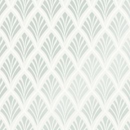 Vliestapete Laura Ashley "Florin", blau (hellblau), B:0,52m L:10m, Vlies, Tapeten, FSC zertifiziert, mit lebhaftem Druck, 10 Meter L&auml;nge