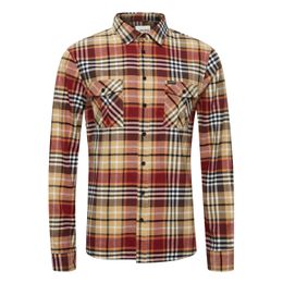 Langarmhemd Blend "Langarmhemd BHShirt", Herren, Gr. M, N-Gr, schwarz, Obermaterial: 100% Baumwolle CO., Hemden