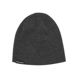 Beanie Urban Classics "Urban Classics Unisex Basic Beanie", Damen, Gr. onesize, charcoal, Kunstfaser, M&uuml;tzen Beanie