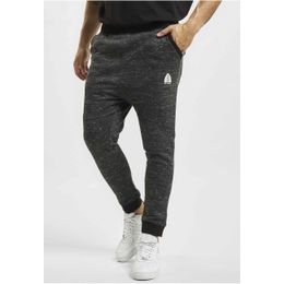 Just Rhyse Herren Stoffhose "Just Rhyse Herren Just Rhyse Rainrock Sweat Pants Black"schwarz, Gr. L, 70% Baumwolle, 30% Polyester, Hosen