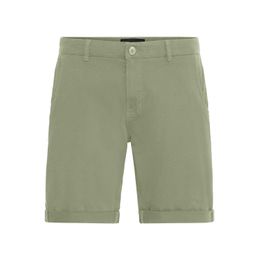 Chinoshorts Blend "Chinoshorts BHShorts", Herren, Gr. XXL, N-Gr, gr&uuml;n (oil gr&uuml;n), Obermaterial: 98% Baumwolle CO. 2% Elasthan EL., Hosen Chinoshorts