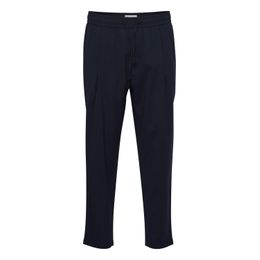 Stoffhose Casual Friday "Stoffhose CFHAAKAN 0165 ribstop pants", Herren, Gr. L, L&auml;nge 34, blau (schwarz navy), Obermaterial: 71% Polyester PES. 28% Viskose CV. 1% Elasthan EL., Hosen Stoffhose