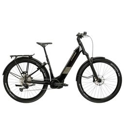E-Bike KROSS Gr. 46, schwarz, schwarz, Elektrofahrr&auml;der, 46cm, 29 Zoll (73,66cm)