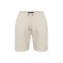 Sweatshorts Blend "Sweatshorts BHDowntown", Herren, Gr. L, N-Gr, beige (oyster gray), Obermaterial: 50% Baumwolle CO. 50% Polyester PES., Hosen Sweatshorts