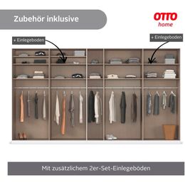 Dreht&uuml;renschrank OTTO HOME "Kleiderschrank Schrank Garderobe AGORDO mit Dekor- oder Hochglanzfront", eiche artisan, B:181cm T:54cm, Holzwerkstoff, Schr&auml;nke, Dreht&uuml;renschrank, durchdachte Innenausstattung, in 8 Breiten und 2 H&ouml;hen MADE IN GERMANY, Topseller
