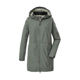 Parka Killtec "KOS 35 WMN PRK", Damen, Gr. 40, gr&uuml;n, Obermaterial: 100% Polyester;Futter: 100% Polyester, Jacken Parka, Wasser- und winddichter Damenparka, atmungsaktiv, verstellbar