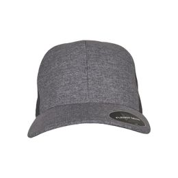 Flexfit Flex Cap "Flexfit Accessoires Flexfit Delta Carbon Cap &ndash; 2 Tone"melangeblau, melangecharcoal, Gr. L, 100% Polyester, Caps