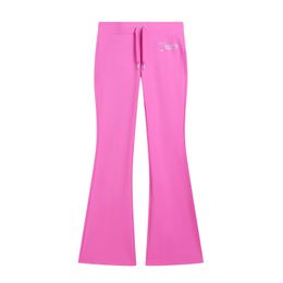 Juicy Couture Damen Sweathose "APOLLO DIAMANTE JERSEY LOW RISE PANT. Damen"super pink, Gr. S, 40% Baumwolle, 40% Modal, 20% Polyester, Hosen,