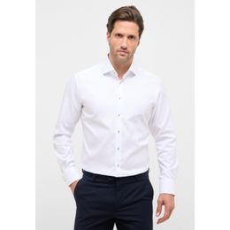 Langarmhemd Eterna "MODERN FIT", Herren, Gr. 41, Normalgr&ouml;&szlig;en, hellblau, 100% Baumwolle, tailliert, Manschette, Hemden, NON IRON (b&uuml;gelfrei)