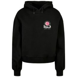 Kapuzensweatshirt Merchcode "Merchcode Ladies Sunset Charm Oversized Hoody", Herren, Gr. 5XL, schwarz, 100% Baumwolle, bedruckt, Sweatshirts