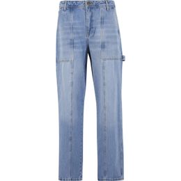Bequeme Jeans DEF "DEF DEF Loose Fit Jeans", Herren, Gr. 34, Normalgr&ouml;&szlig;en, lightblau, 100% Baumwolle, unifarben, Jeans