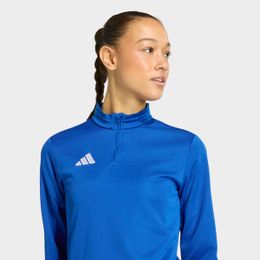 Sweatshirt adidas Performance "ENTRADA26 TRAININGSOBERTEIL", Damen, Gr. M, royal blau, wei&szlig;, Obermaterial: 100% Polyester, normal, Rundhals, angesetztes B&uuml;ndchen, Sweatshirts Sweatshirt