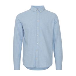 Langarmhemd Casual Friday "Langarmhemd CFAnton", Herren, Gr. XXL, N-Gr, blau (chambray blau), Obermaterial: 100% Baumwolle CO., Hemden