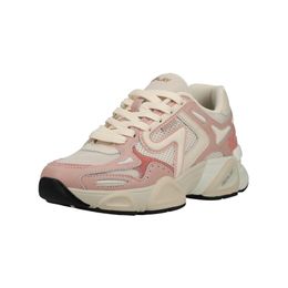 Sneaker Replay "Replay Sneaker Textil", Damen, Gr. 38, pink, wei&szlig;, Textil, Schuhe Sneaker
