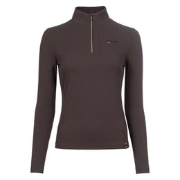 Cavallo Jaquard-Stehkragenshirt CAVALLAINA Damen 38