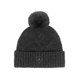 Cavallo Strickm&uuml;tze CAVALRIA black melange Einheitsgr&ouml;&szlig;e