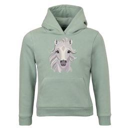 black forest kids Sweathoodie eisblau Damen 98-104