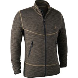 Deerhunter Fleecejacke Norden Braun Melange (Gr&ouml;&szlig;e: L)
