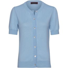 Reitmayer Kurzarm-Cardigan Pastellblau (Gr&ouml;&szlig;e: 46)