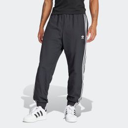 Sporthose adidas originals "WOVEN FBIRD TP", Herren, Gr. S, N-Gr, schwarz, Obermaterial: 100% Polyamid, Hosen Sporthose