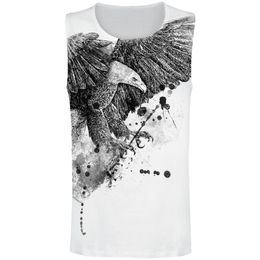 Outer Vision Eagle Attack Tank-Top wei&szlig; in M 9278-OV Eagle Attack