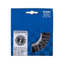 Pferd TOOLS COMBITWIST Rundb&uuml;rste gezopft RBG &Oslash; 125x12 mm M14 Stahl-Draht-&Oslash; 0,50mm Winkelschleifer (43303051)