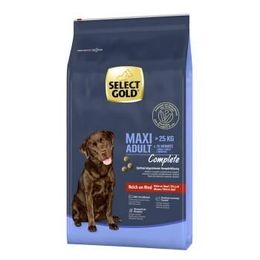 SELECT GOLD Complete Trockenfutter Hund Maxi Adult Rind 12 kg