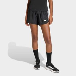 Shorts adidas Performance "PACER WORKOUT WOVEN 2IN1", Damen, Gr. XXL, N-Gr, schwarz, Obermaterial: 100% Polyester, Hosen Shorts